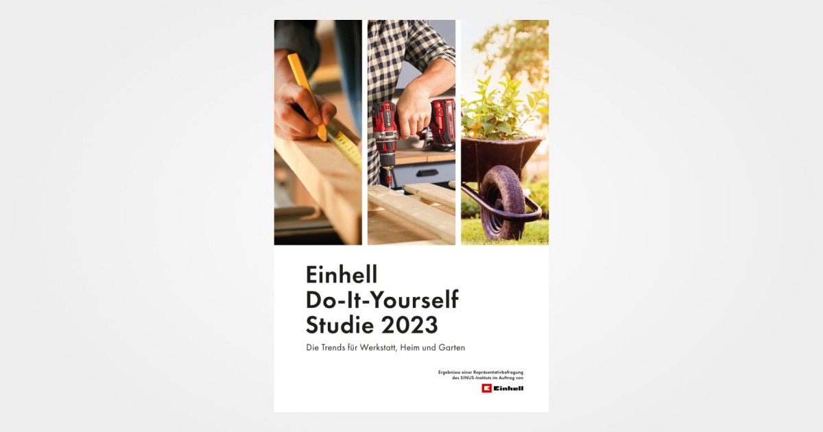 Einhell DIY-Studie 2023 | SINUS-Institut
